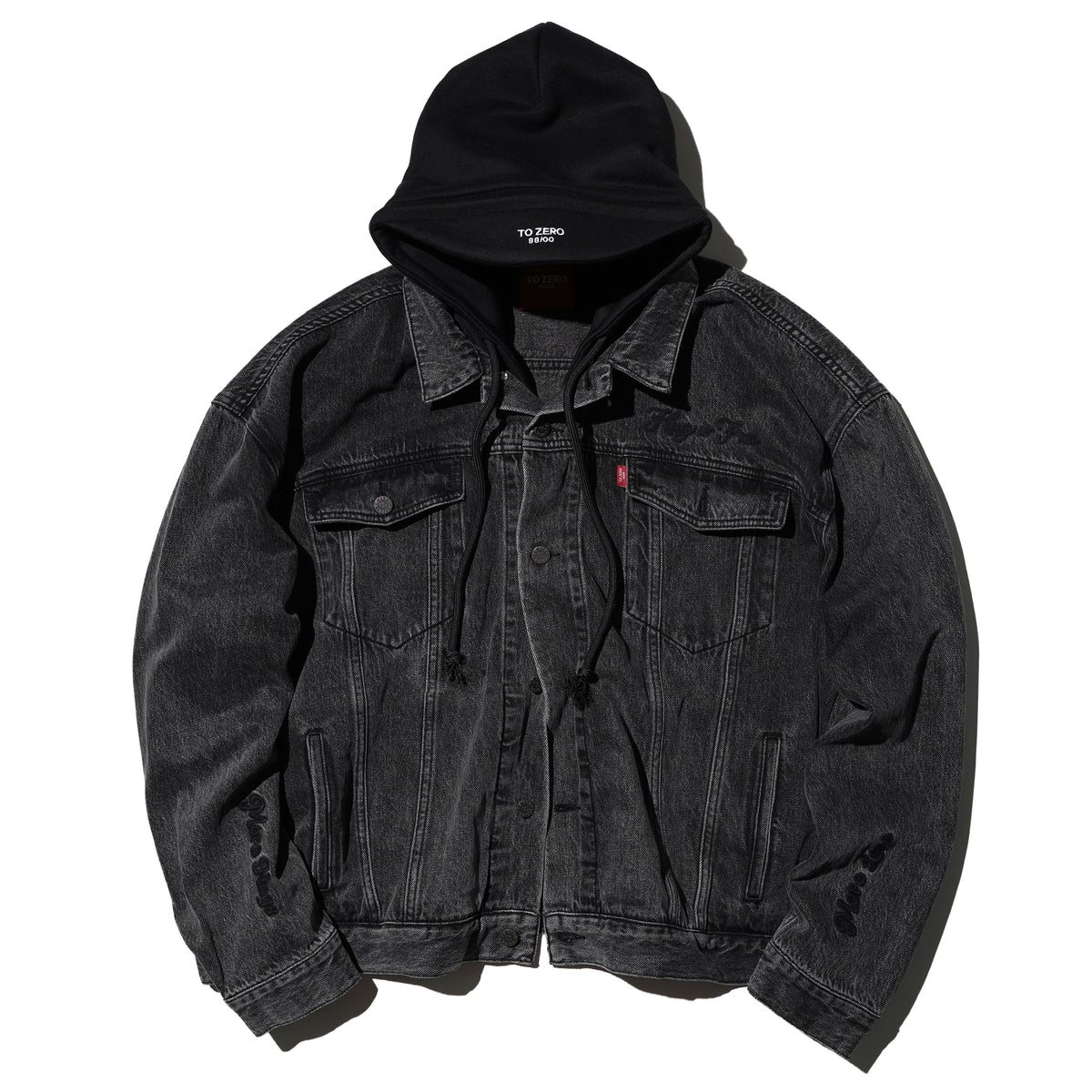 'TO HUG SOMEONE I LOVE' DENIM JACKET