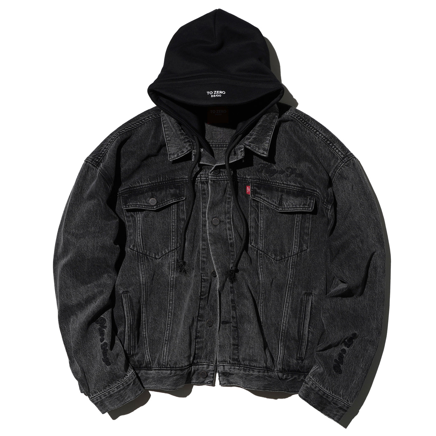 'TO HUG SOMEONE I LOVE' DENIM JACKET